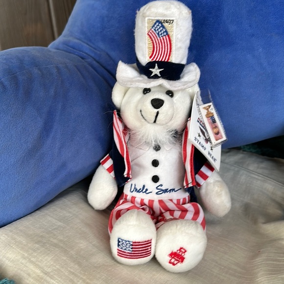 Other | Uncle Sam Stamp Bear | Poshmark